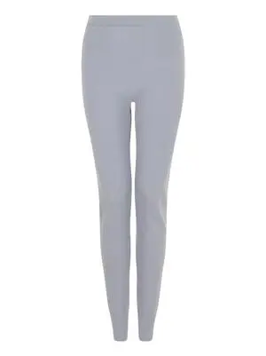 FERRAGAMO Slim Knit Pants - Grey