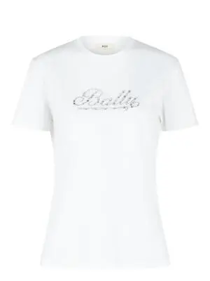 Bally Crystal Logo T-shirt - Bianco
