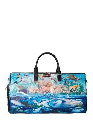 SPRAYGROUND Noah's Shark Large Duffle Bag - Multicolor