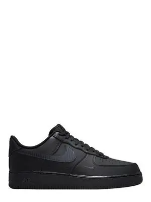 Nike Force 1 Low '07 Carbon Fiber Swoosh Sneakers - Black/anthracite