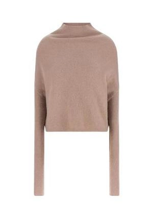 Rick Owens Long Sleeve Crater Maglia Top - Rose