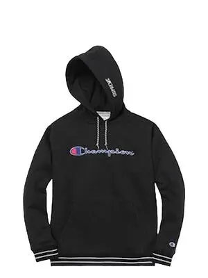 Supreme Champion Pullover Hoodie - Black