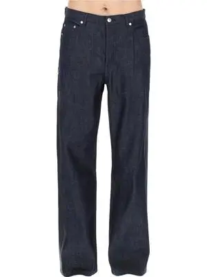 A.p.c. Sally Jeans With Print - Blue