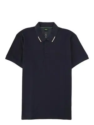 BOSS Polo Con Logo - Blue