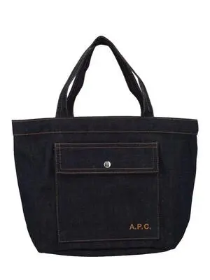 A.p.c. Tote Bag - Blue