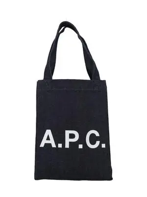 A.p.c. Lou Small Tote Bag - Blue