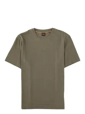 BOSS T-shirt Con Logo - Green