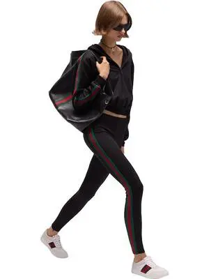 Gucci Screener Nylon Sneakers - White