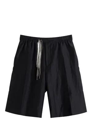MAISON MARGIELA Drawstring Bermuda Shorts - Dark Blue