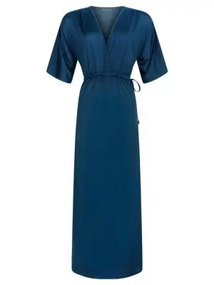 CHIC BY LIRETTE Kimono Maxi Dress - Blue