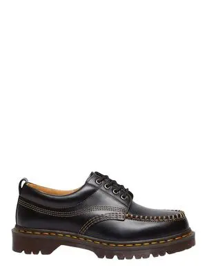 Dr. Martens Moc Toe Lace Up Shoes - Black/analine