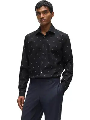 KARL LAGERFELD All-over Monogram Shirt