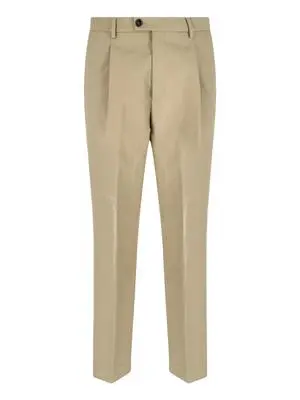Ermanno Scervino Straight Leg Tailored Trousers - Beige
