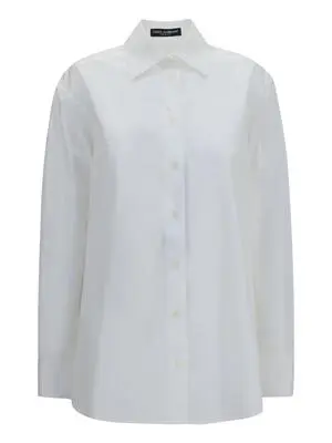 Dolce & Gabbana Classic Cotton Shirt - White