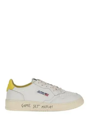 AUTRY Medalist Low Game Set Match! Sneakers - White
