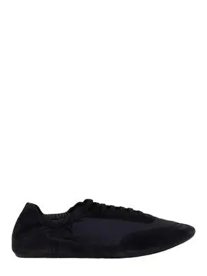 Prada Collapse Sneakers In Re-nylon And Suede - Blue