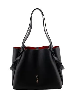 CHRISTIAN LOUBOUTIN Bettina Small Leather Shoulder Bag - Black