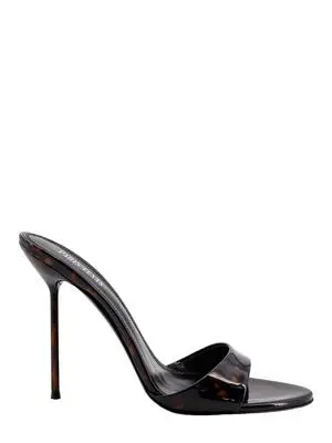 Paris Texas PARIS TEXAS Lidia Patent Leather Sandals Multicolor