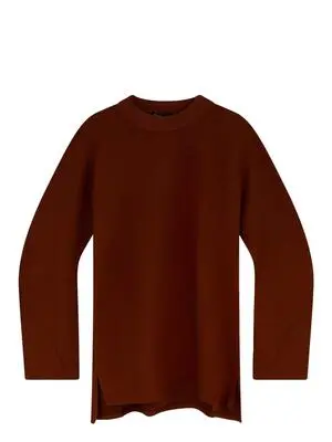 Loro Piana Cotton Cashmere Ribbed Crewneck Sweater - Multicolor