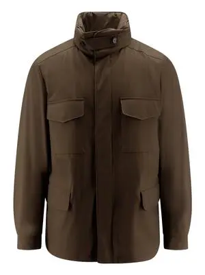 Loro Piana Traveller Windmate® Storm System® Fabric Jacket - Multicolor