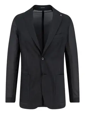 Tagliatore Nylon Blend Blazer - Multicolor