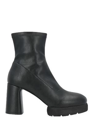 JEANNOT JEANNOT Leather Ankle Boots With Block Heel