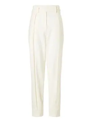 SHARON WAUCHOB Sharon Wauchob Clio Belted Wool Tailored Pants
