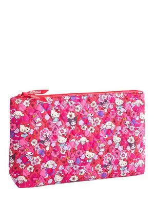 VERA BRADLEY Large Pouch In Hello Kitty Hello Floral - Pink