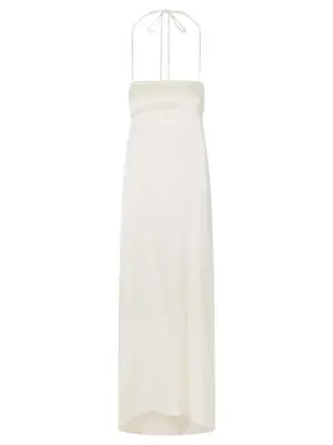 Sharon Wauchob Sharon Wauchob 'Edita' Silk Maxi Dress Cream