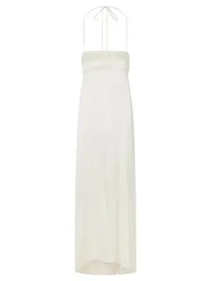 Sharon Wauchob Sharon Wauchob 'Edita' Silk Maxi Dress Neutrals