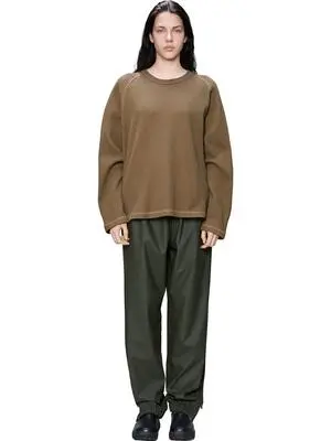 Rains Waffle Long Sleeve T-shirt - Splinter