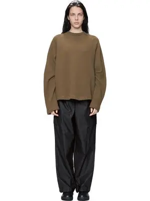 Rains Waffle Long Sleeve T-shirt - Splinter
