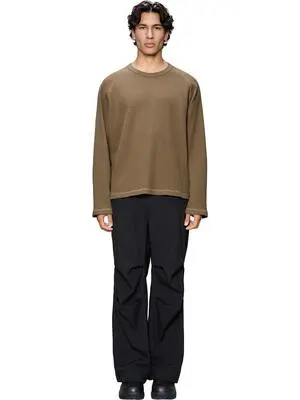 Rains Waffle Long Sleeve T-shirt Splinter