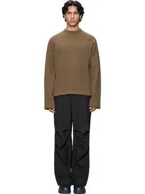 Rains Waffle Long Sleeve T-shirt - Splinter