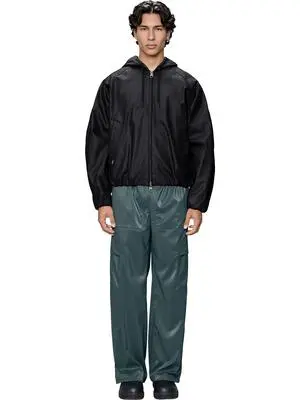 Rains Heavy Woven Jacket - Black