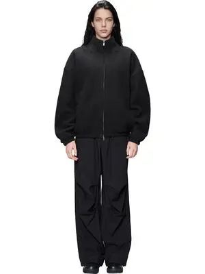 Rains Fleece Zip Jacket - Black