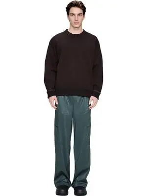 Rains Sowa Knit Crew Neck - Black