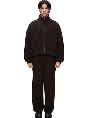 Rains Fleece Zip Jacket - Bark