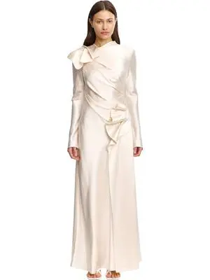ACLER ACLER Ramwark Maxi Dress In Satin