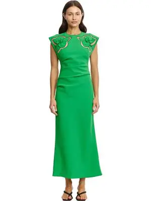 Acler Koda Midi Dress - Clover