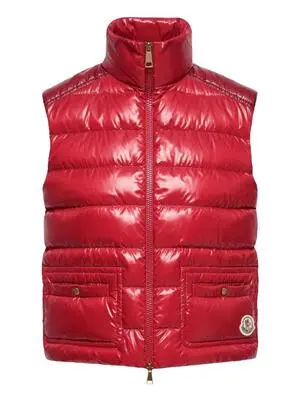 Moncler Frelon Down Vest - Red