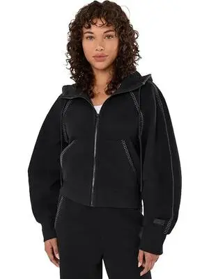UGG Classic Full Zip Hoodie Sweatshirt - Black