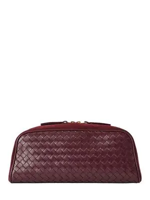 Bottega Veneta Nodo Small Intrecciato Pouch - Brown