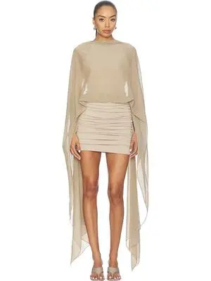 Silvia Tcherassi Kedar Mini Dress - Ivory