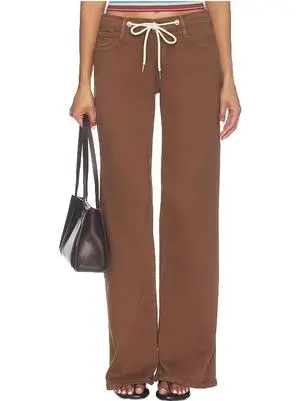 Joe's Jeans Joe's Jeans The Lou Lou Low Rise Wide Leg Jeans Chocolate