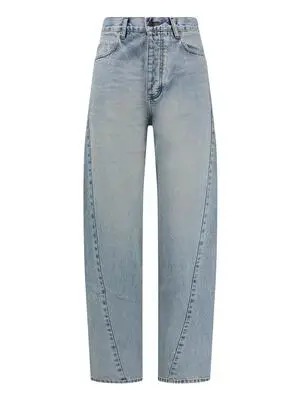 Balenciaga Twisted Seam Jeans - Blue