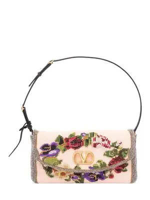 Valentino Garavani Beaded Floral Small Bag - Multicolor