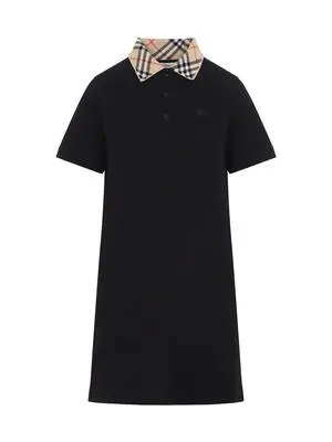 Burberry Iris Polo Dress - Black