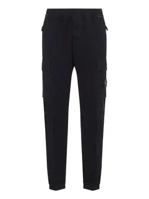 Stone Island Cargo Trousers - Black