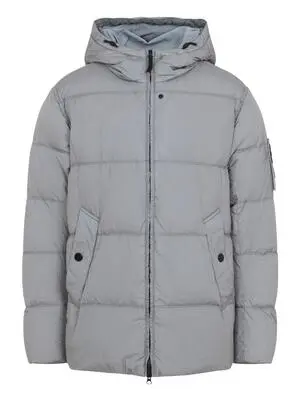 Stone Island Hooded Technical Jacket - Gray